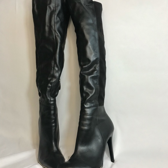 Guess | Shoes | Guessfaux Leather Over The Knee Tall Boot | Poshmark